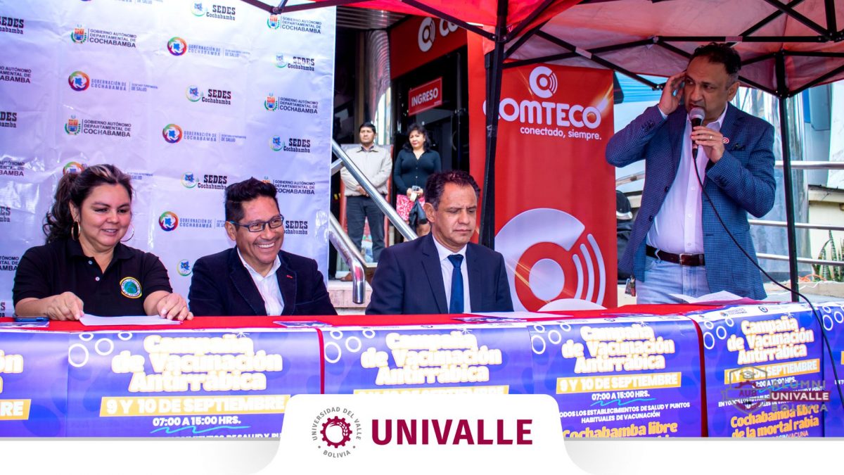 COLABORACIÓN EXITOSA ENTRE UNIVALLE, SEDES COCHABAMBA Y COMTECO PARA PROMOVER LA VACUNACIÓN ...